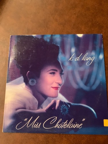 k.d. lang- Miss Chatelaine 1992 PRO-A-652 Vinyl 12'' Vintage | eBay