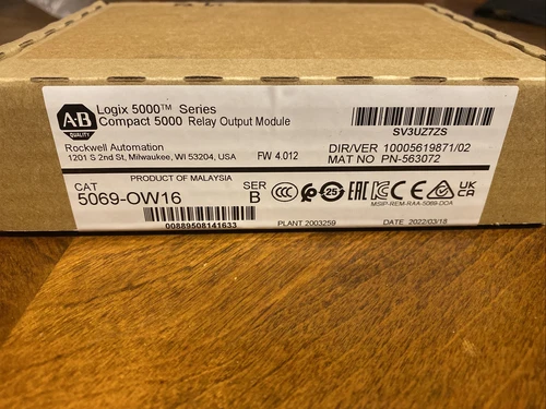 New 5069-OW16 Allen-Bradley 5069 Compact I/O 16 channels Relay Output ...
