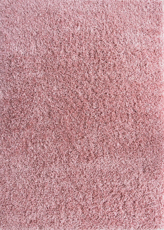 Soft Thick Fluffy Blush Pink Colour Shaggy Rug Bedroom Living Room ...