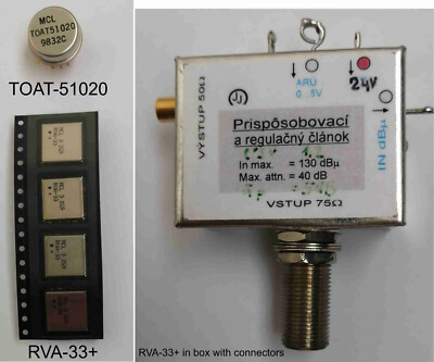 Attenuarors RF Digital Step Attenuators + Voltage Variable 10 - 3000MHz. | eBay