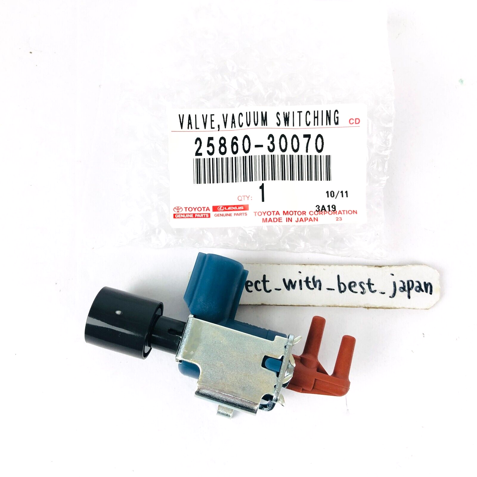 Toyota Genuine VALVE ASSY, VACUUM SWITCHING 25860 - 30070 | eBay