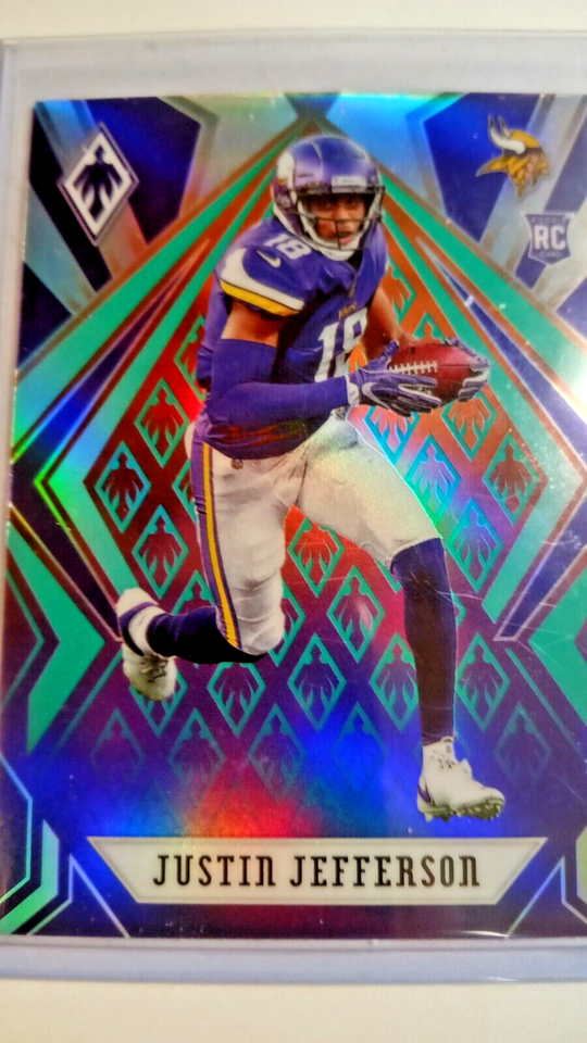 2020 Phoenix Justin Jefferson Color Burst Rookie EXC. Cond. | eBay