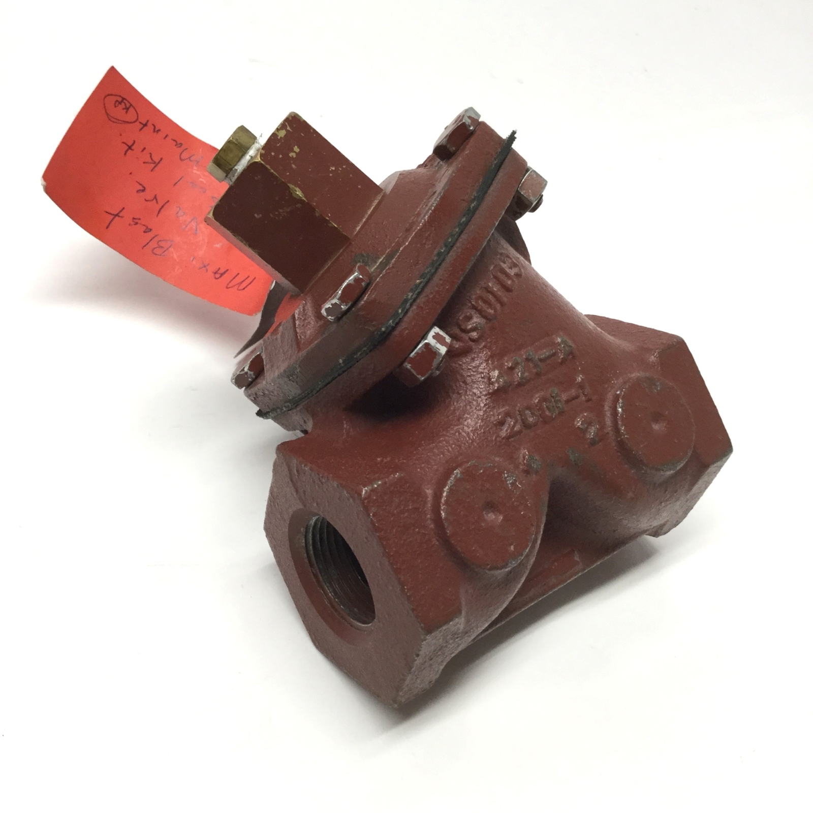 AquaMatic Diaphragm Y-Valve for Maxi-Blast (F122-002) 3/4" NPT N.O ...