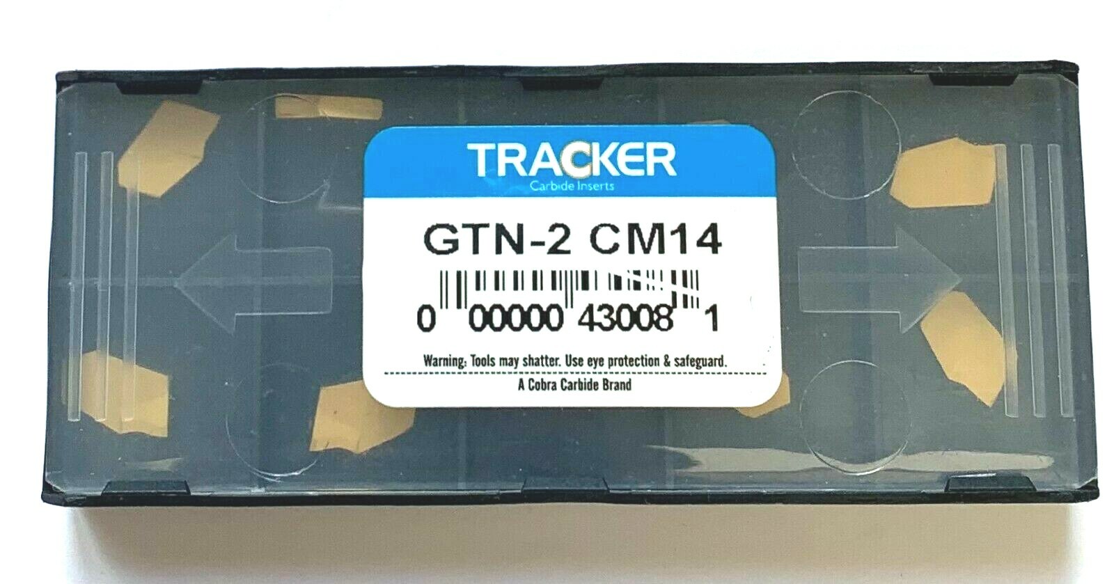 TRACKER GTN-2 CM14 CARBIDE INSERTS TiN COATED - PACK OF TEN | eBay