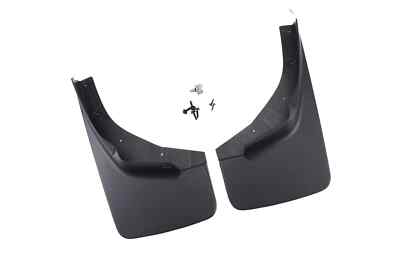 2014-2019 Chevrolet Silverado Front Molded Splash Guards 19435496 Black ...