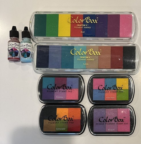 Lot Clearsnap ColorBox Pigment Ink Pads 746604170038 | eBay