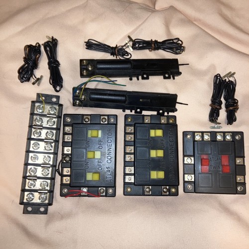 HO Train Layout Accessories Atlas OnOff Connectors TrackExtenders ...