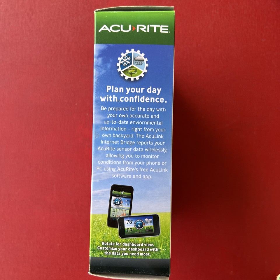 Acurite Aculink Internet Bridge Acu-Link 09150RM 09150TRX Smart Phone ...