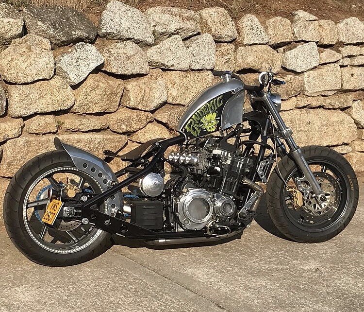 Thug Chopper Frame, Chop Chopper Bobber Streetbike Streetfighter ...
