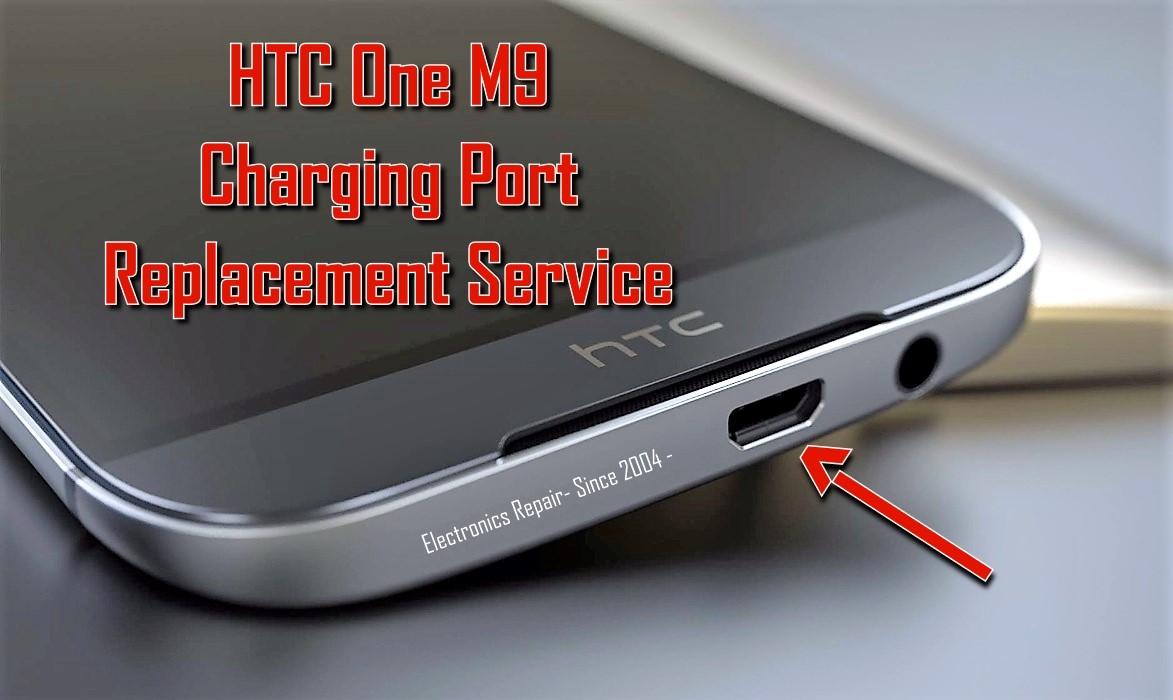 HTC One M9 Micro USB Charging Port Part Repair Replacement Service ...