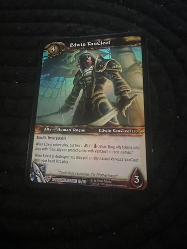 World of Warcraft WoW TCG ~ Edwin VanCleef | eBay