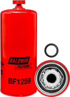 Baldwin Fuel Water Separator Filter , PN # BF1259 | eBay