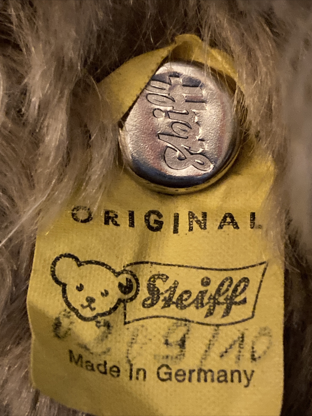 rare vintage steiff studio bear large 99cm 39 inches 1950’s? Straw Stuffed | eBay