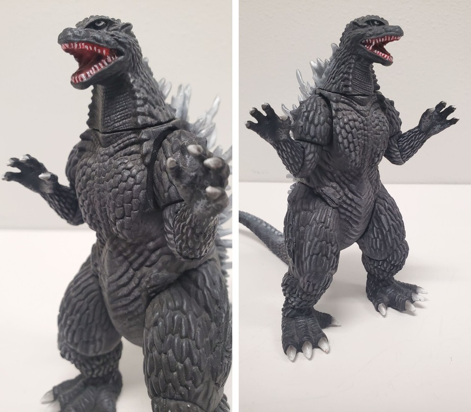 6.5" Tall GODZILLA 2002 KiryuGoji custom Bandai vinyl figure Tokyo SOS ...