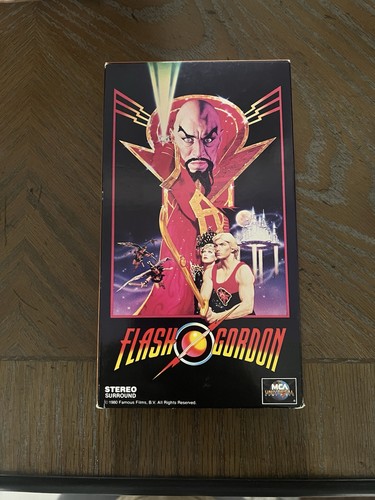 Flash Gordon 1980 VHS Tape Queen MCA Universal Soundtrack | eBay