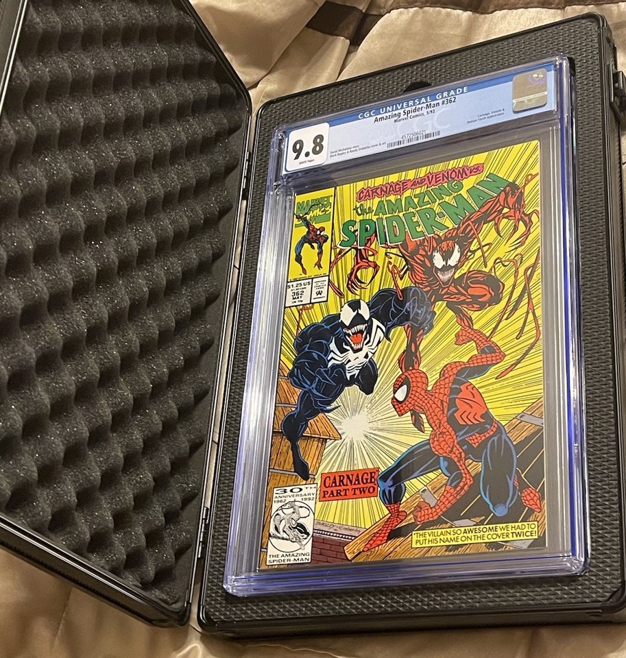Graded Comic Book Slab Latching Hard Case - Storage Protector For 1-2 ...