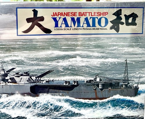 Tamiya 78022 Japanese Battleship Yamato WWII 1/350 Scale Model Kit ...