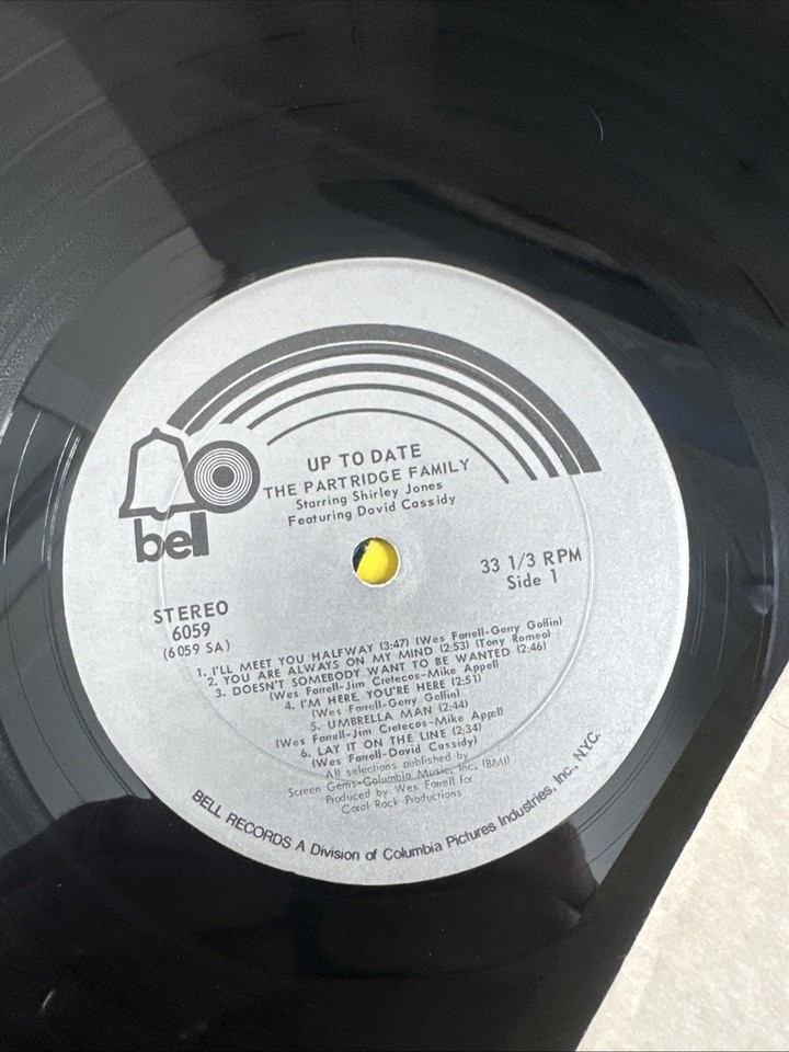 the partridge family Record Vinyl Album 33 RPM | eBay