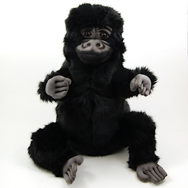 Hansa Synthetic Fiber Gorilla Puppet With Multi-color 7958 for sale ...