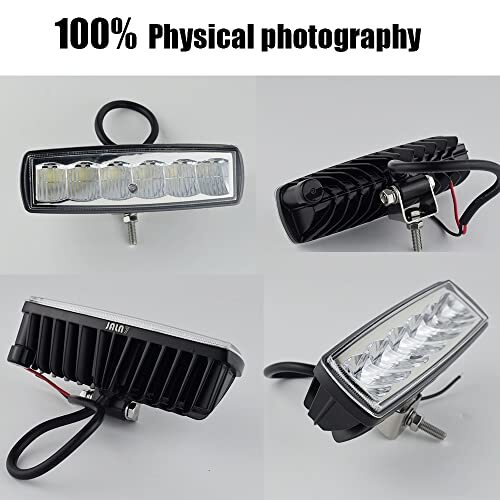 LED Work Auxiliary Lights Blue Agricultural Harvester Offroad Bar Car ...