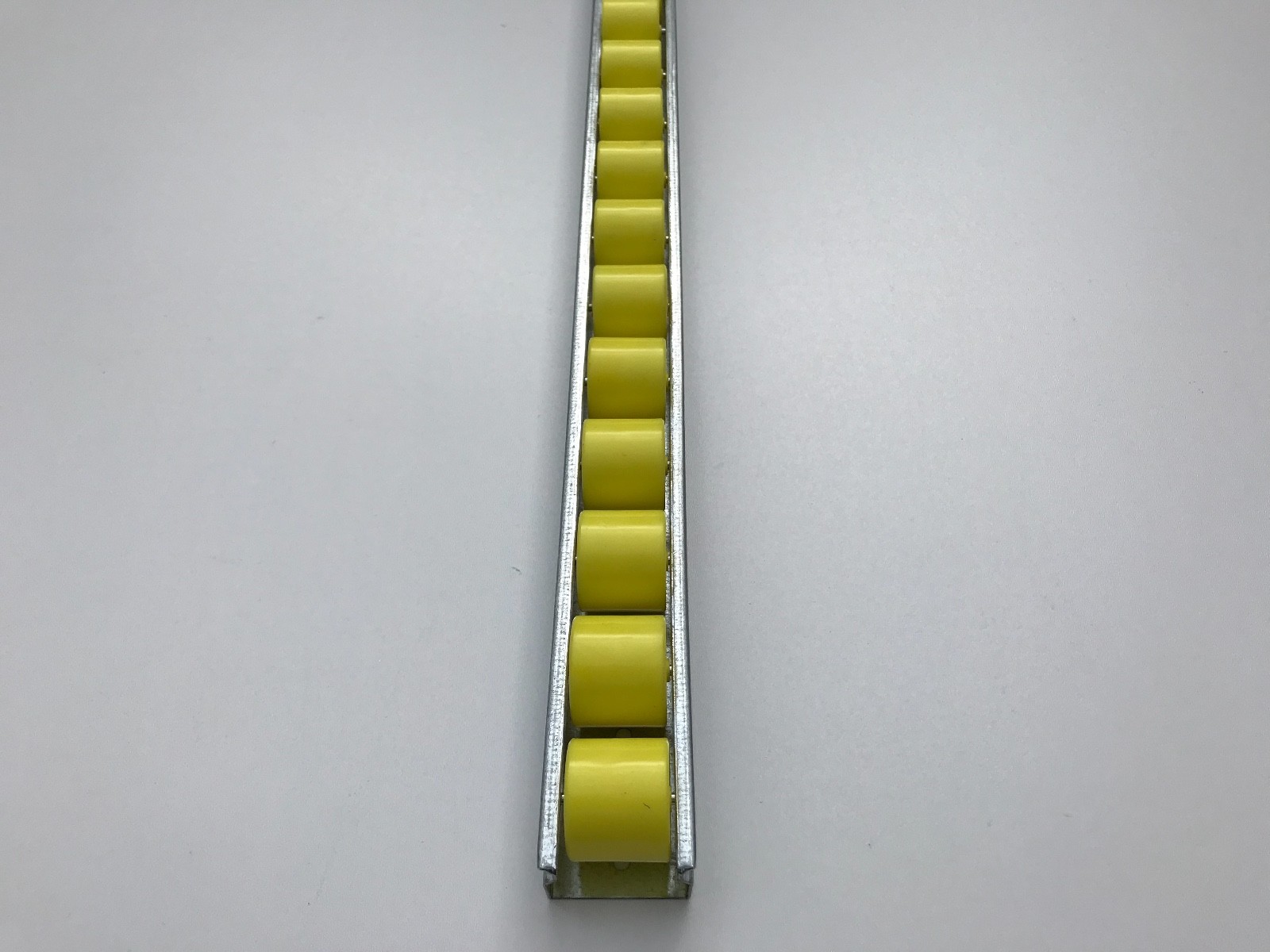 rail rails a galets rouleaux roulettes avec galets plastique Ø 28 mm ...