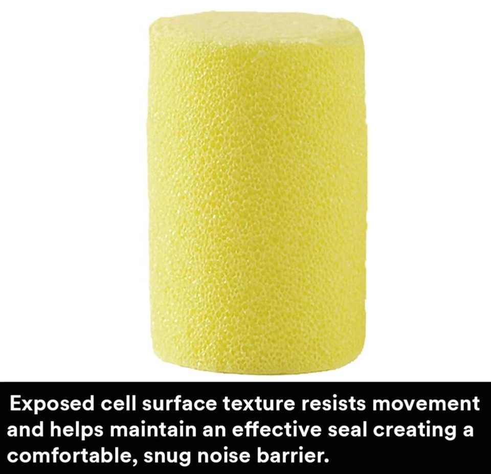 200 Pair 3M EAR Classic Yellow Ear Plugs Corded 311-1101 NRR29 | eBay