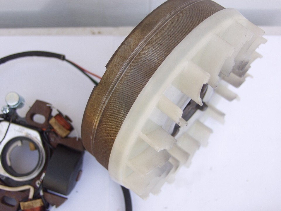 Tecumseh 12V 3 Amp Lighting Coil + Flywheel 1981 - LH195 HS40 HS50 Rupp ...