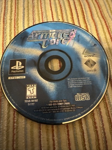 PLAYSTATION 1 PS1 ARMORED CORE DISC ONLY PLAY TESTED SHIPS SAME DAY | eBay