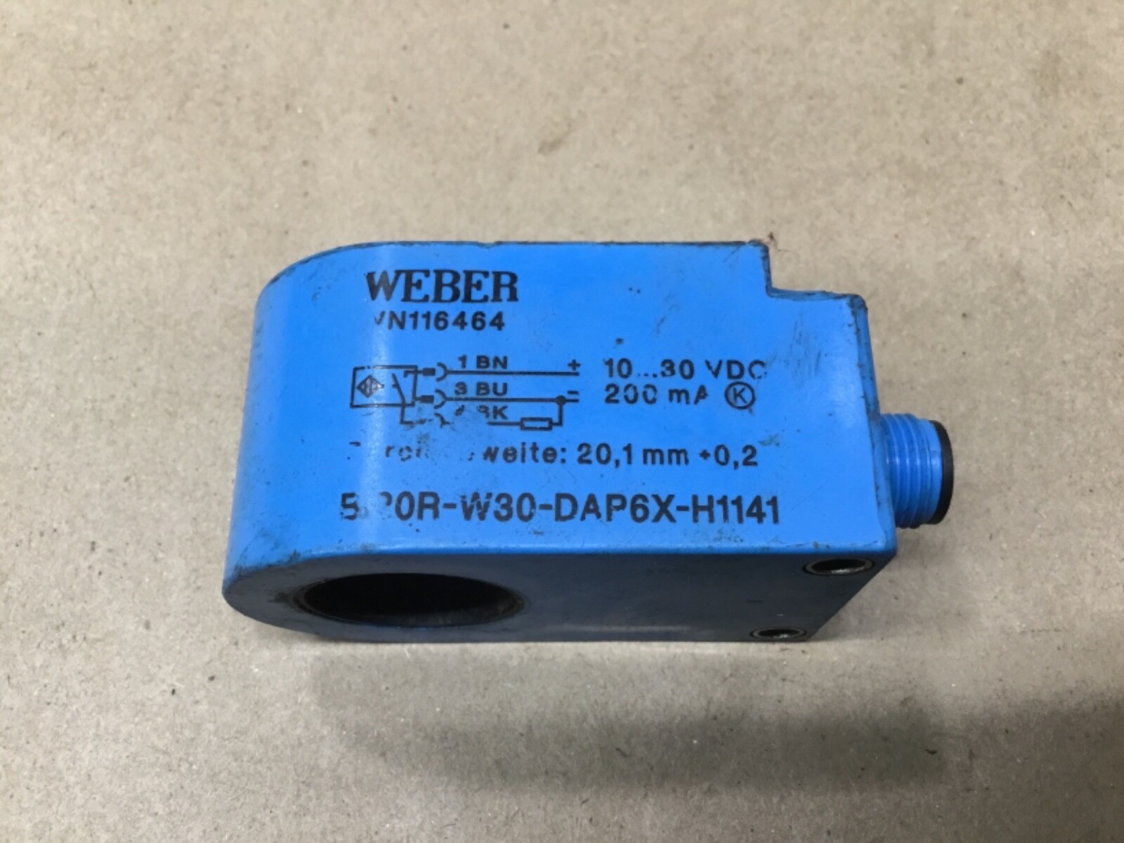 Weber WN116454 Sensor Ring Bi20R-W30-DAP6X-H1141 #57D1 | eBay