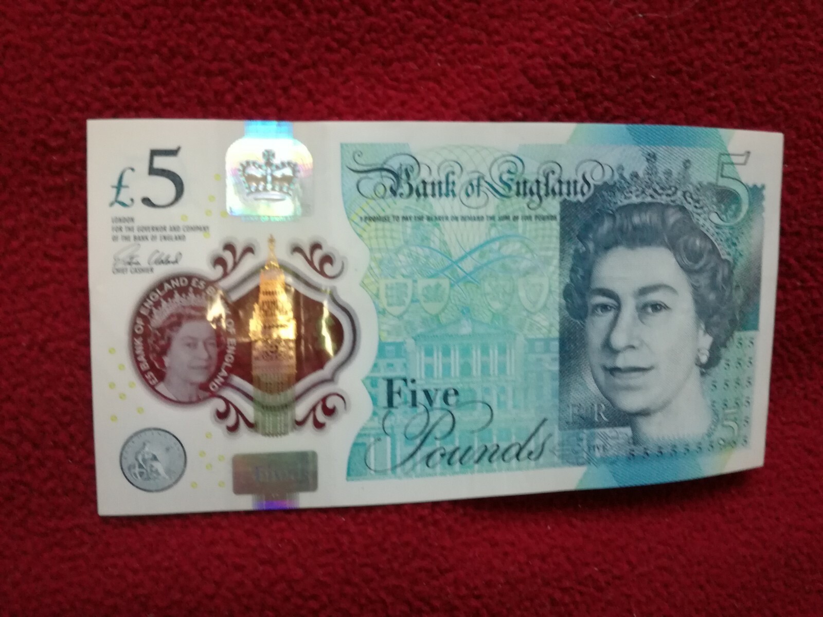 AA44 £5 (FIVE POUND) NOTE LOW NUMBER COLLECTABLE FIVER | eBay UK