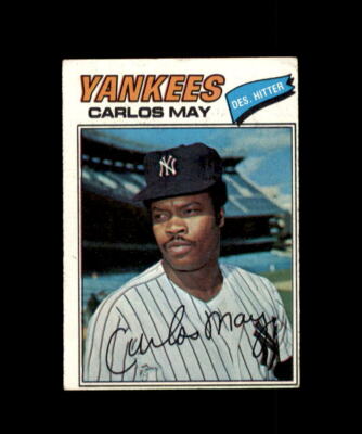1977 TOPPS BASEBALL CARD #568 CARLOS MAY | eBay