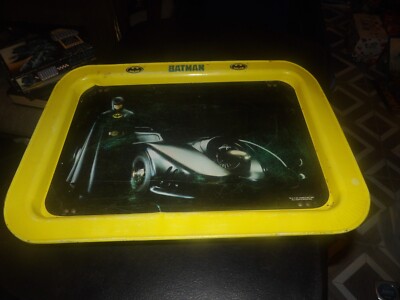 BATMAN YELLOW FOLDING TRAY | eBay