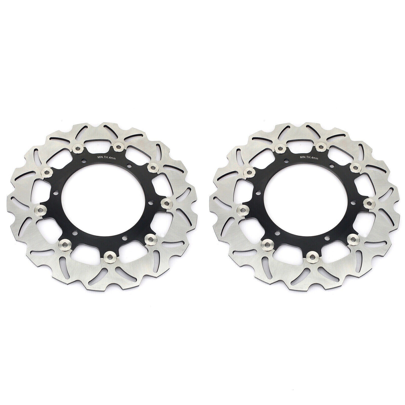 2 Front Brake Discs Rotors For Yamaha YZF R1 98-03 YZF1000R Thunderace ...