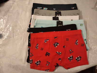NEW BOYs sports car BOXERS BOYSHORTS UNDERWEAR ..lot of 6 pcs | eBay