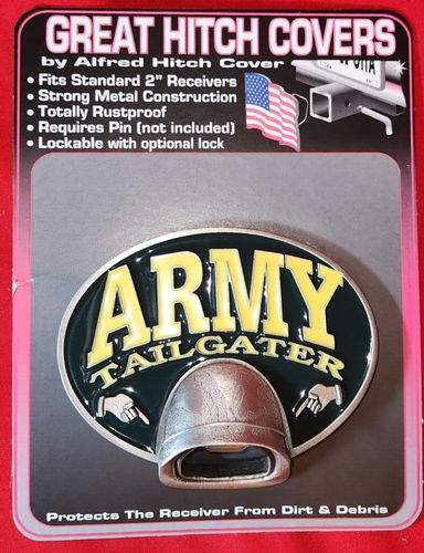Army TailGaters Alfred Hitch - Great hitch Covers | eBay