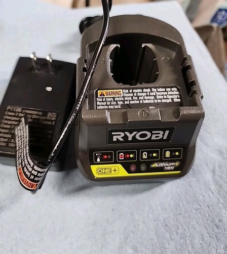 Ryobi 18V Battery Charger P118B 18-Volt ONE+ Lithium-Ion Battery ...