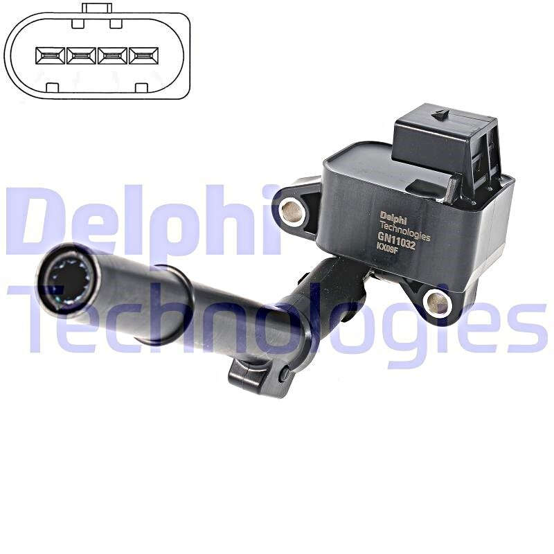 DELPHI Ignition Coil For MERCEDES C-Class T-Model E-Class Gla 11-23 ...