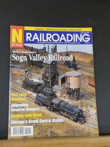 N Scale Railroading 2001 July Aug Nn3 Loco RoundupUpgrading covered ...