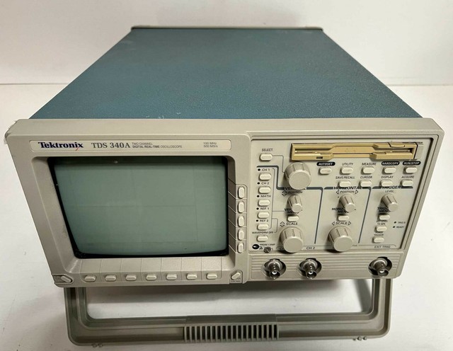 Tektronix TDS340A 100 MHz 2 Channel Digital Oscilloscope for sale ...