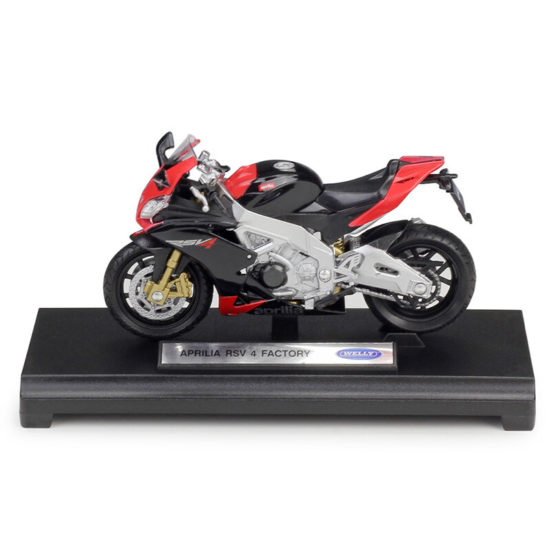 1:18 Welly Aprilia RSV4 Factory Motorcycle Model Bike New in Box | eBay UK