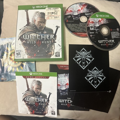 THE WITCHER 3: WILD HUNT Complete Edition Microsoft Xbox One VERY GOOD ...