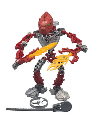 ️LEGO Bionicle Toa Hordika Vakama 8736 + 2 Spinner ohne Bauanleitung ️ ...