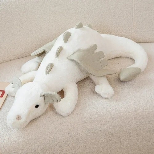 Dinosaur White 20 Inch Stuffed Animal Plush Toys Toddler Fluffy Dolls ...