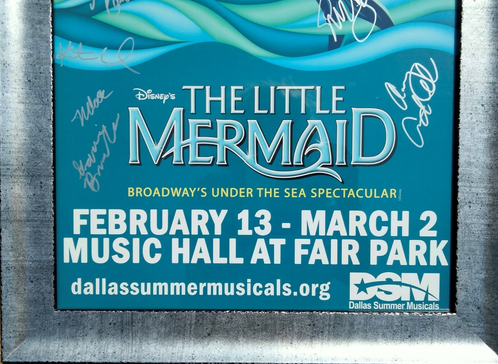 Little Mermaid Broadway Poster