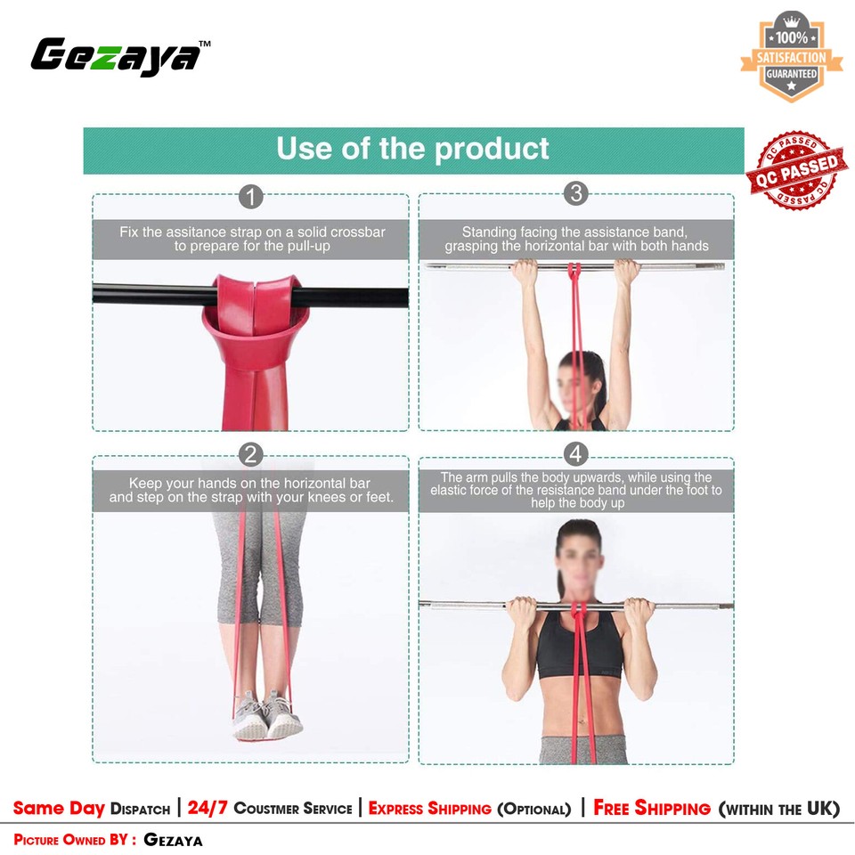 Genuine Theraband Thera-Band Resistance Bands, Exercise Pilates Yoga ...