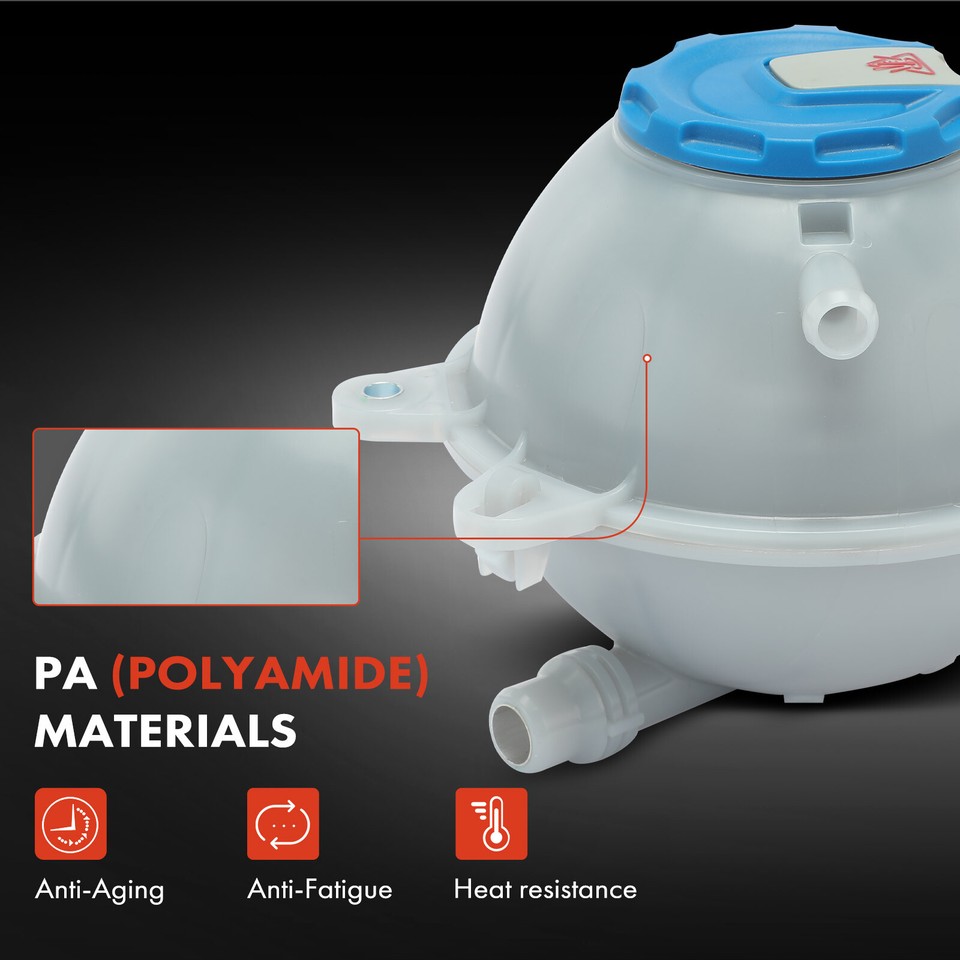 Engine Coolant Reservoir Tank w/ Cap for Audi Q5 2018-2023 L4 2.0L ...