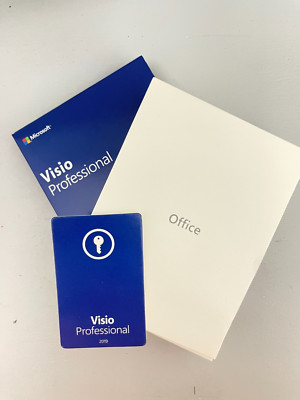 Brand New Sealed Microsoft Visio 2019 Professional - Retail Box | eBay
