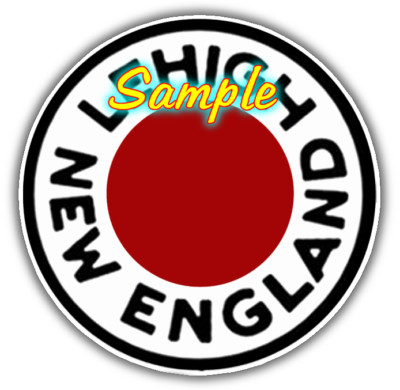 Lehigh New England Railroad Vinyl Decals Sign Stickers Trains Layout | eBay
