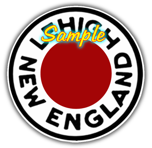 Lehigh New England Railroad Vinyl Decals Sign Stickers Trains Layout | eBay