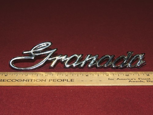 OEM Ford Granada Emblem Tag Ornament, Metal | eBay